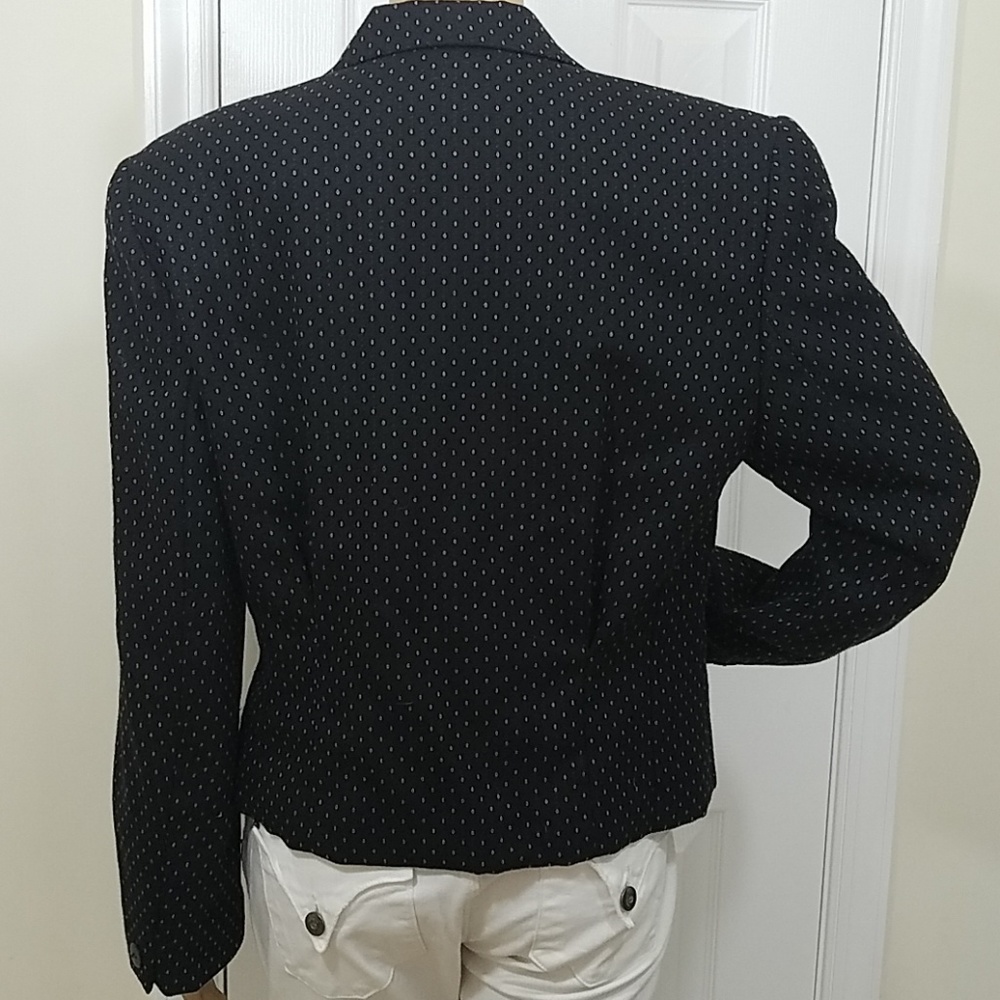 Christian Dior Polka Dots Blazer Women's Size 10 - Gem